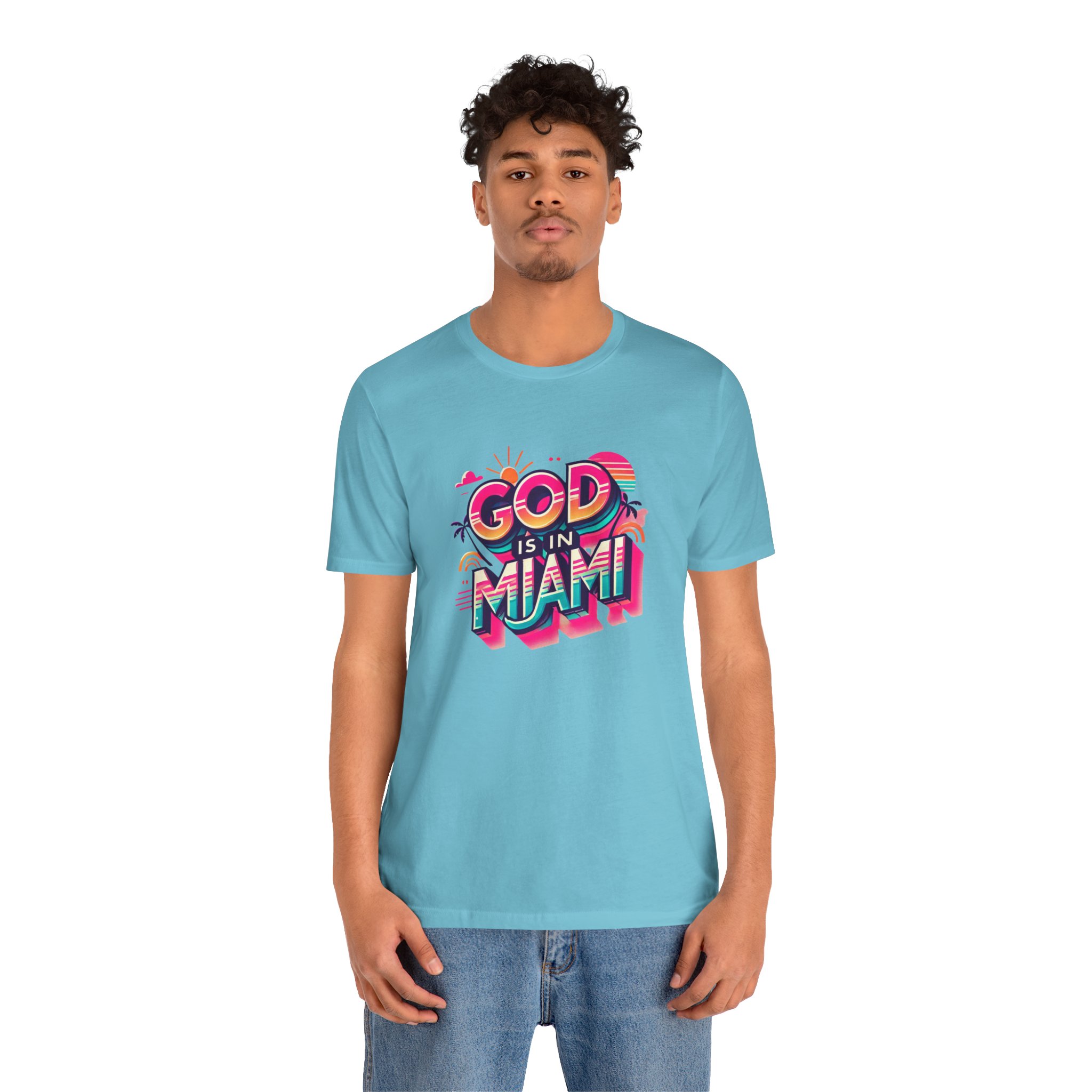 God is in Miami Shirt (UNISEX) - Off Screen Threads